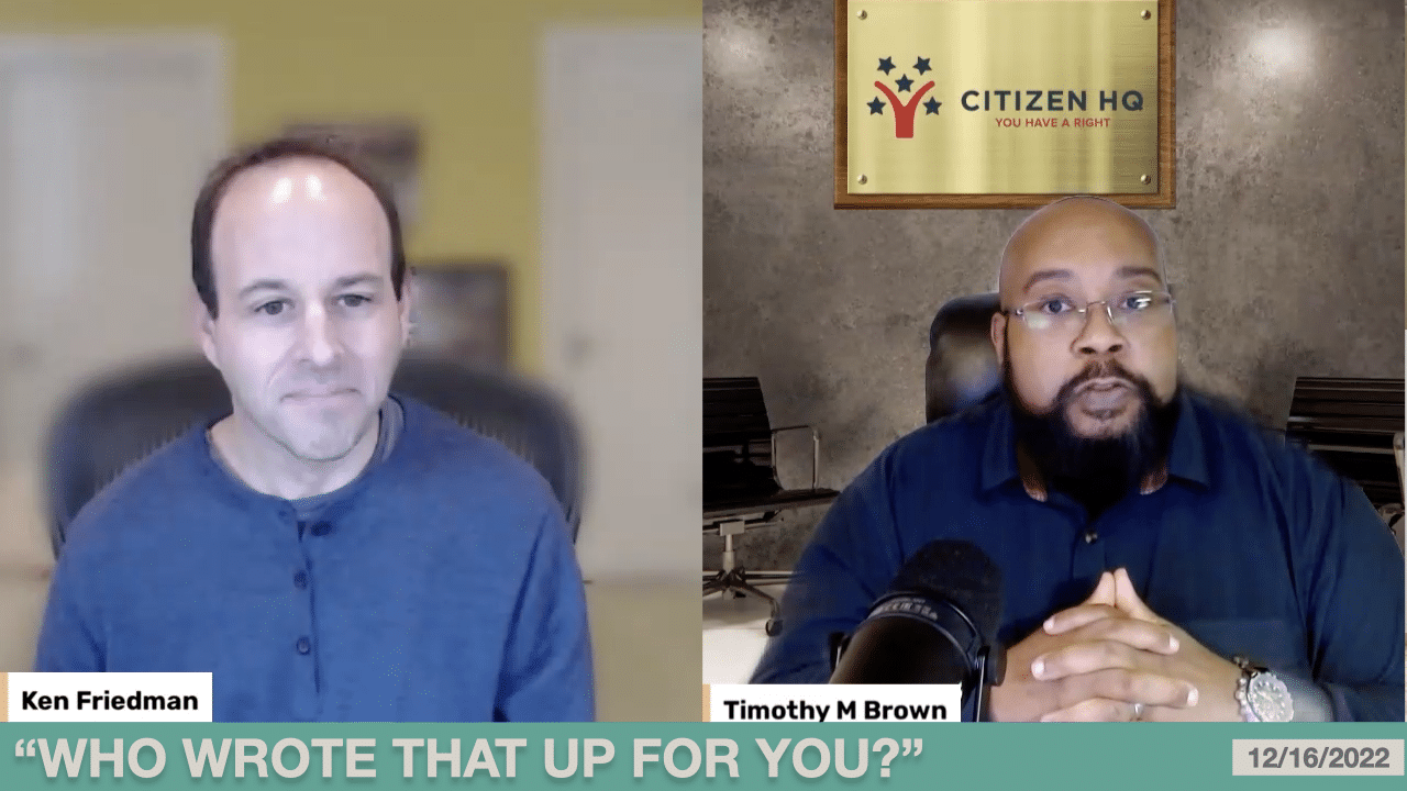 Ken Friedman, Divorce.com; Timothy M. Brown, Citizen HQ - Courtroom5