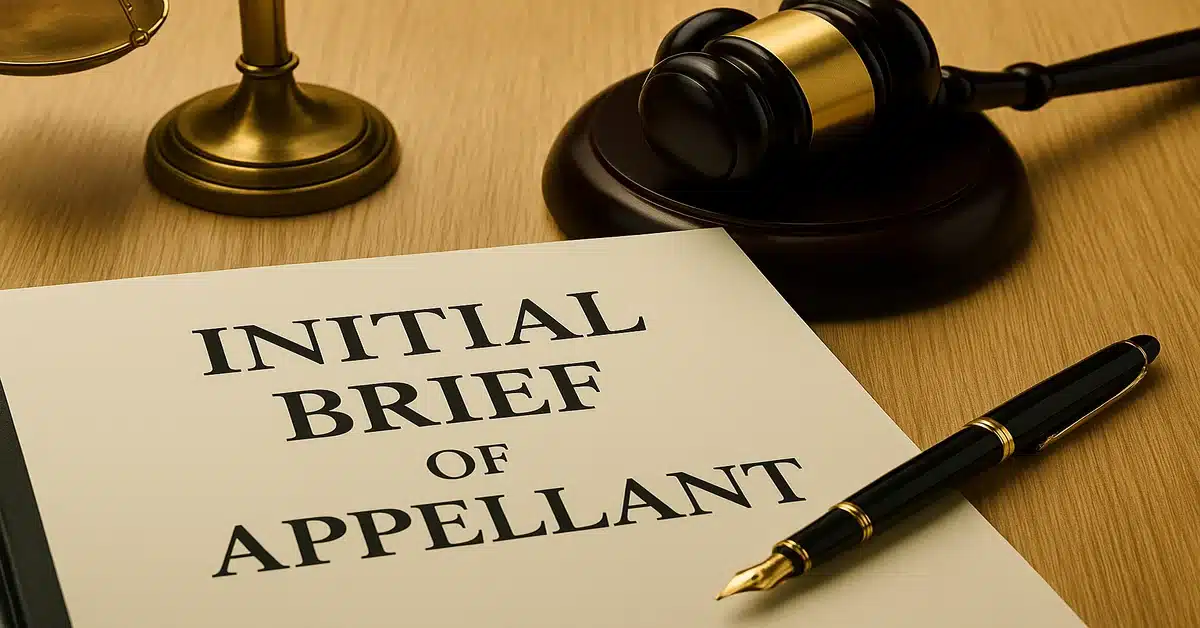 Crafting an Effective Initial Brief of Appellant - Courtroom5