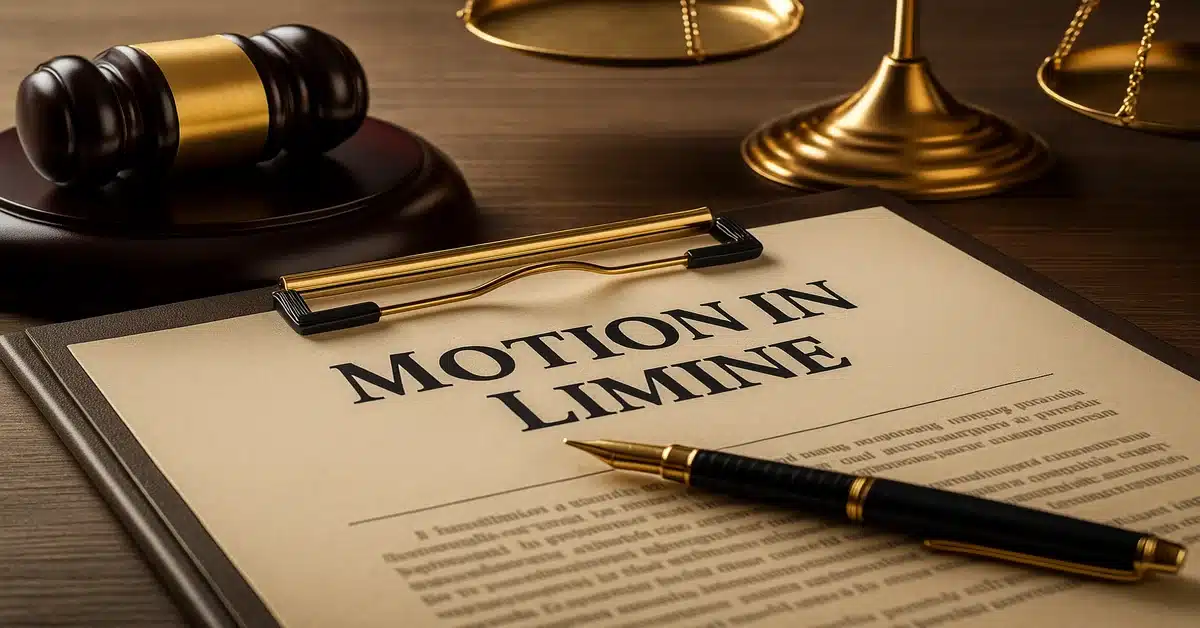 Keeping Unfair Evidence Out of Court: Filing a Motion in Limine ...